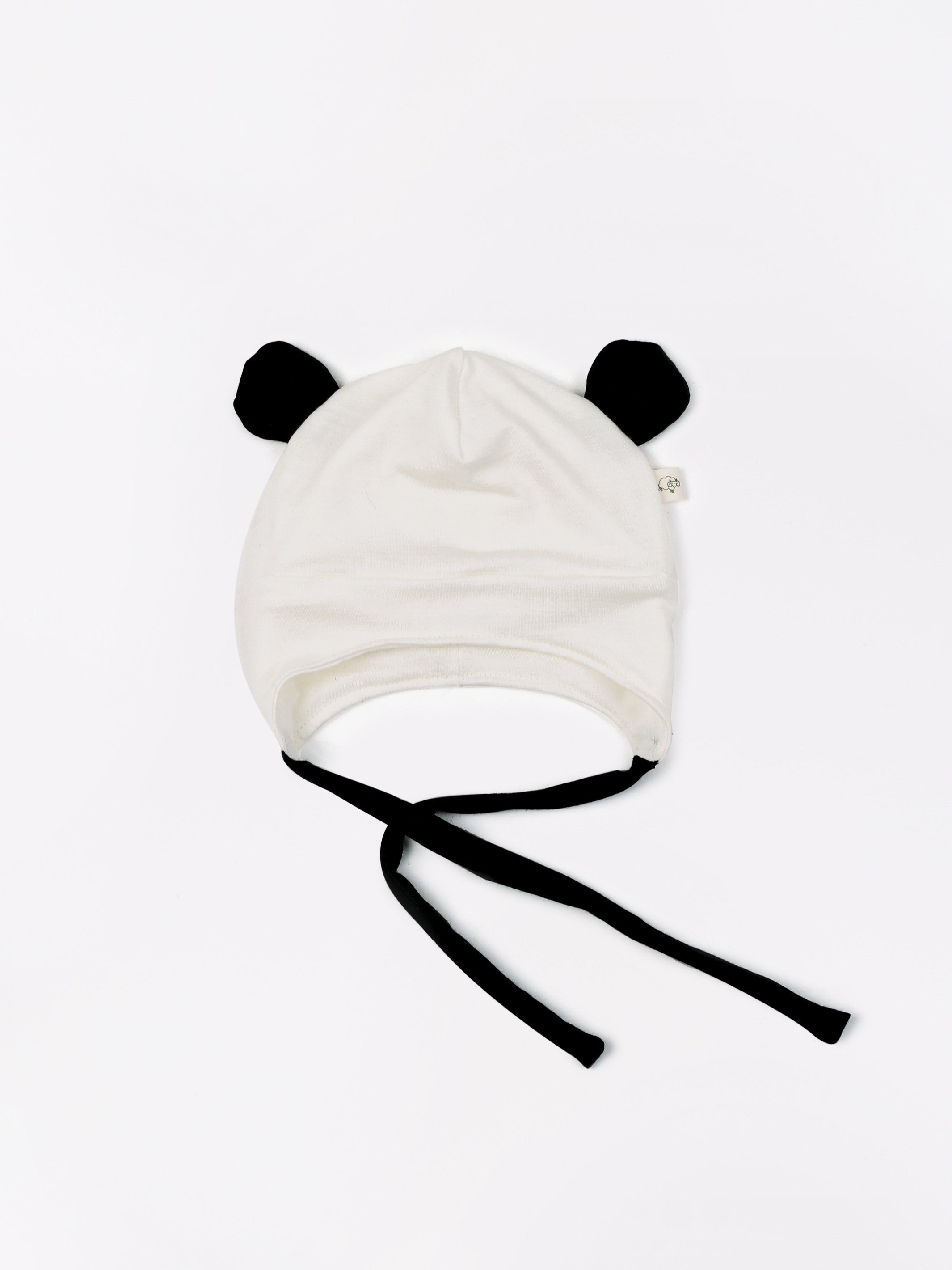 mokopuna merino panda bonnet on sale – Mokopuna Merino